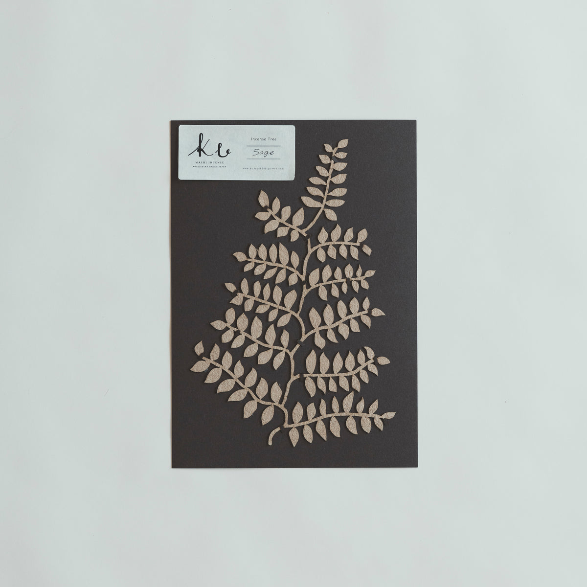 Japanese paper incense [Sage]／和紙のお香＜セージ＞ | Sempuku